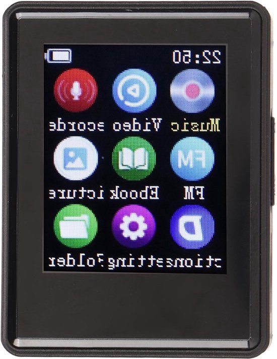 80GB MP3-speler Bluetooth WiFi HiFI Lossless Sound Spotify-speler FM ...