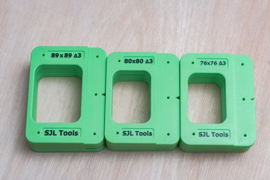 SJL Tools Freesmal scharnier 89x89 - Voor deur en kozijn - Kozijnfrees ...