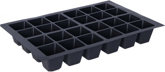 DID Kweekbak - 3-pack - 24 vakjes - zaaibak - zaaitray - zaadbak | bol