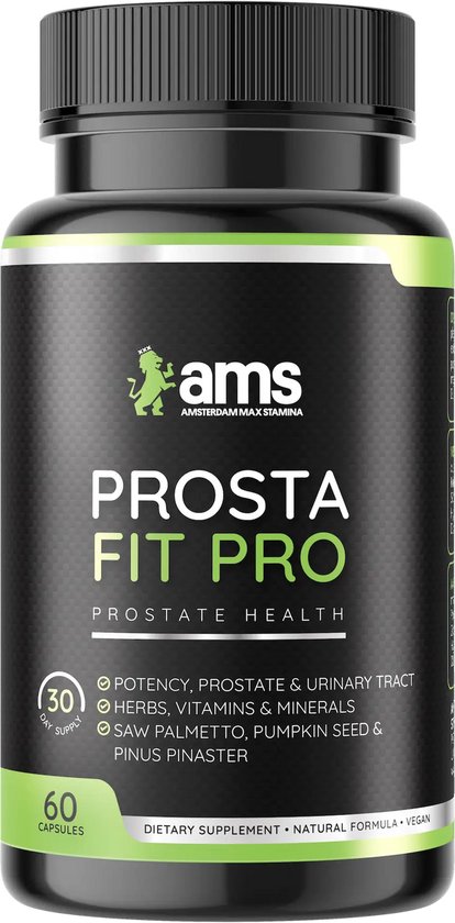 Prosta Fit Pro | 60 vegan caps | Prostaat, Potentie & Urinewegen ...