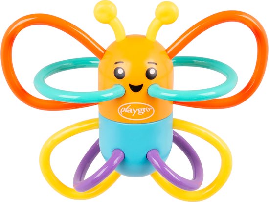 Playgro Click Clack Butterfly Rammerlaar - Bijtrammelaar - bijtring ...