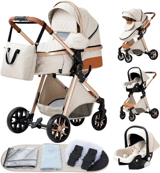 Luxe Kinderwagen - Luxe Kinderkoets - Luxe Babywagen - Luxe Baby Koets ...