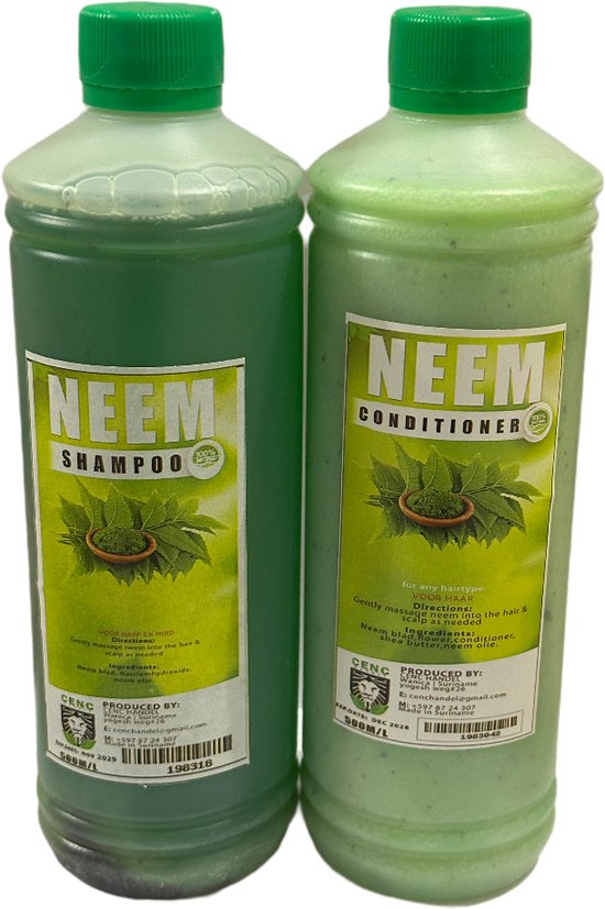 Neem Suriname – Shampoo & Conditioner – voordeelpakket – beschermend ...