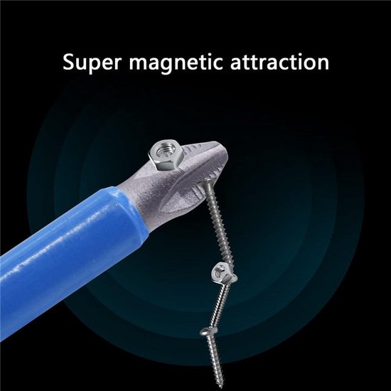 Non-slip Cross Bit Drill Hex Shank Magnetic Long Reach Elektrische ...