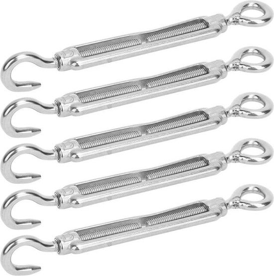 5 stuks draadspanner - spanslot van roestvrij staal - kabelspanner voor ...
