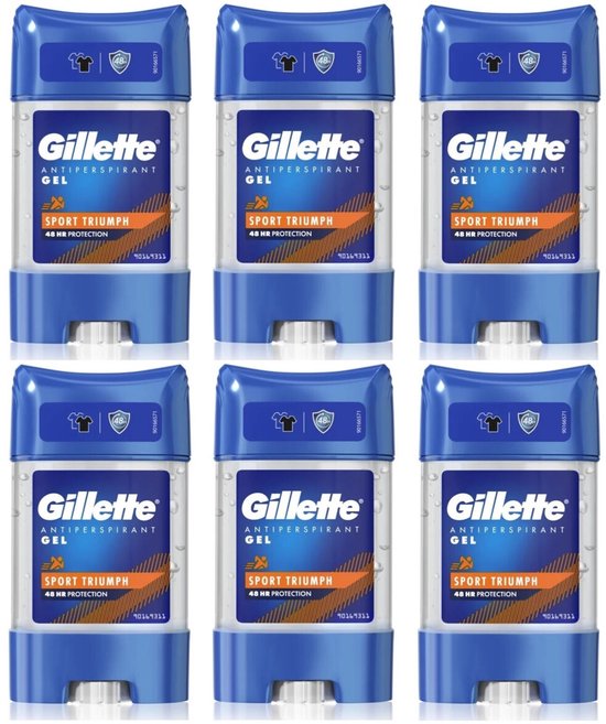 Gillette Sport Triumph stick 6X70ML | bol