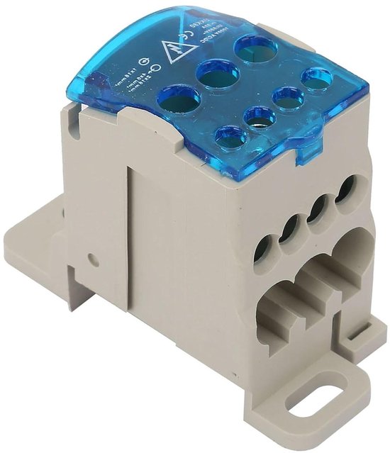 Main Pipe Branch Clamp Din Rail Clamps UKK-80A Distribution Box ...