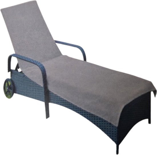 Kussenbeschermer ligbed SOLEIL - Grijs - Polyester - 80 x 200 cm ...