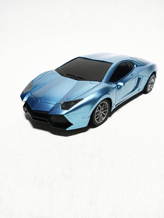 rc auto Radiografische voertuig de auto heeft een accu en led koplampen ...