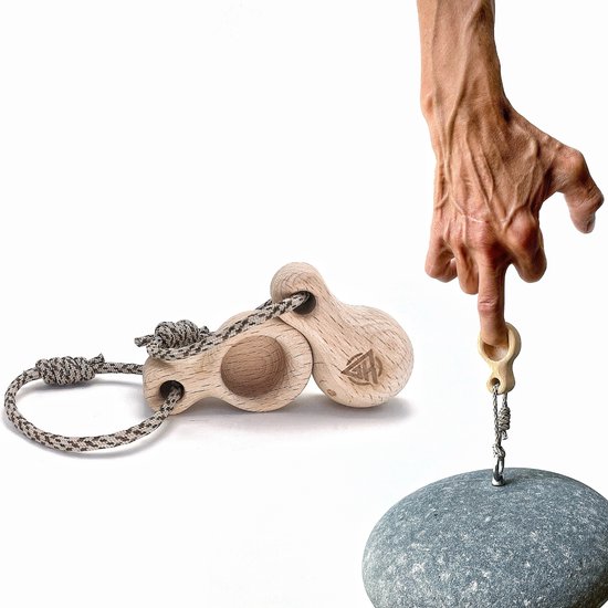 Rustam Climbing RainDrop hangboard PAIR - Portable Climbing Hangboard ...