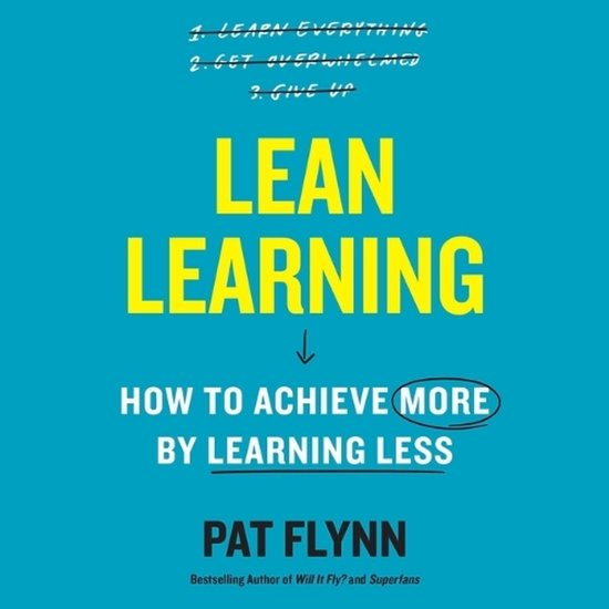 Lean Learning, Pat Flynn | 9781797188782 | Boeken | bol
