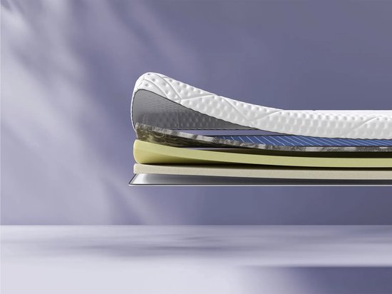 Emma Air Grid Topper 140*200 | bol