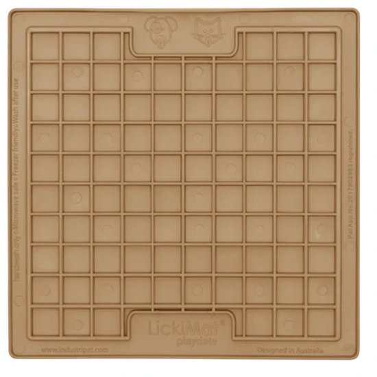 LickiMat - Classic Playdate - Coffee 20 cm - likmat- anti schrokbak ...