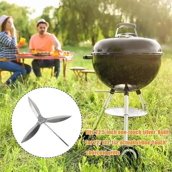 Set Weber 7444 22-1/2-Inch Grills One Touch Reinigingssysteem Kit ...