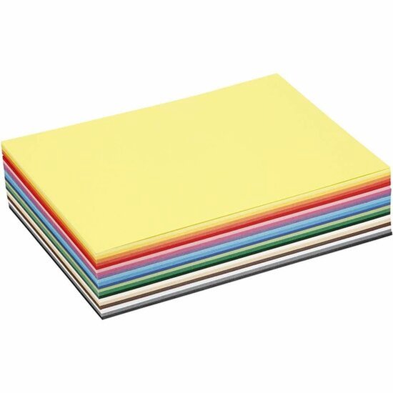 Karton 180 Grams - 20 Verschillende Kleuren A5 Karton - Hobbykarton ...