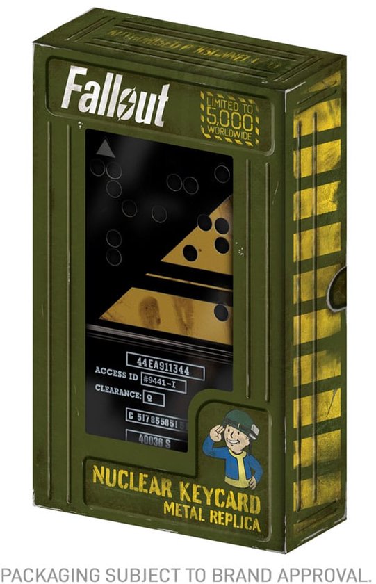 FaNaTtik Fallout Eternal Replica Nuclear Keycard Limited Edition ...