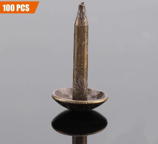 100pcs Iron Nails Thickened Rugged Stack Nails Connecting Elements for ...