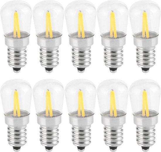 Mini Dimbare LED E14 Filament Ampoule - 1.5W AC 230V - Pour éclairage d ...