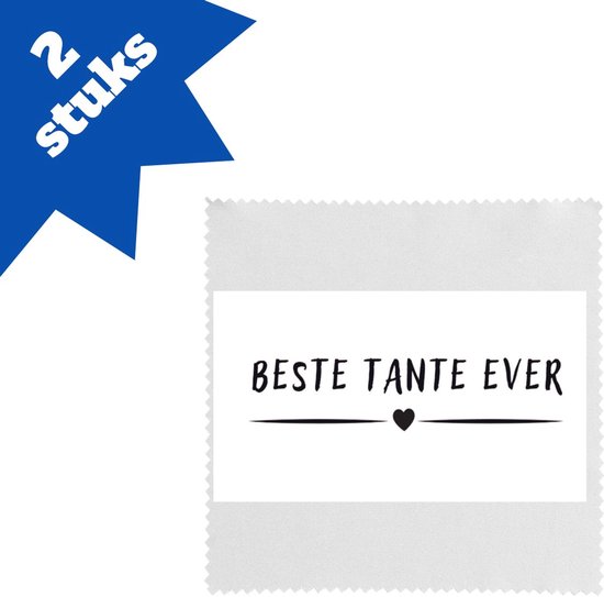 Akyol - beste tante ever brillendoekjes - Tante - aunt - leuk cadeau ...