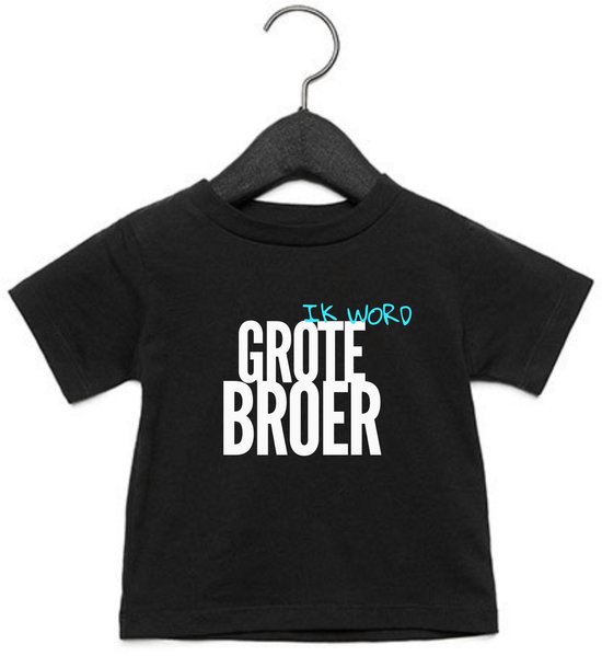 T- Shirt Ik word grote broer - LETTERS - aankondiging grote broer ...