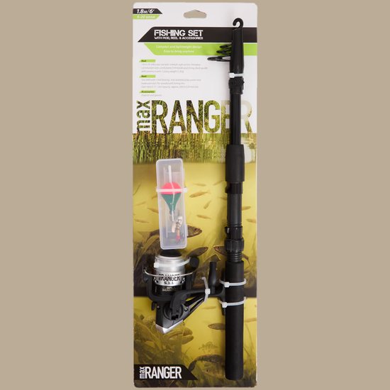 Max Ranger | Vishengel |Hoge prestatie professionele vishengel set ...