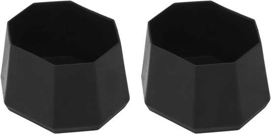 Tennisracket Silicone End Cap Zwarte Tennis Racket Butt Cap 2 Stuks ...