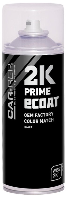 Car-Rep 2K Prime eCoat zwart 400ml. | bol
