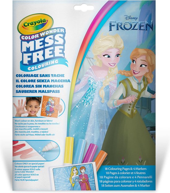 Crayola - Color Wonder - Kleurboek - Disney Frozen - Kleurplaten en ...