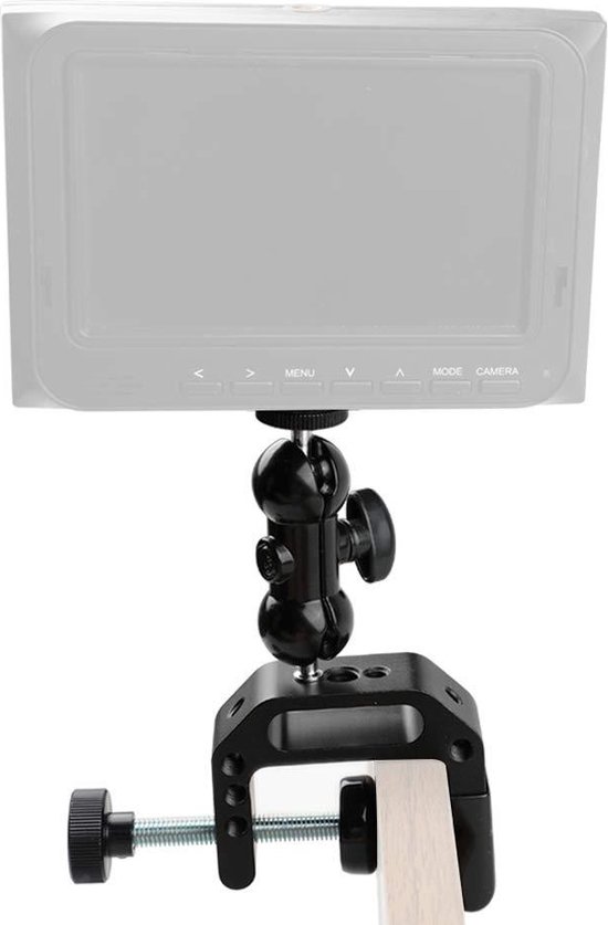 Desktop Mount Houder Stand voor DSLR Camera Led Video Light met C-Clamp ...