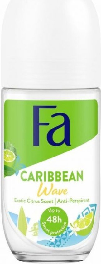 Fa - Caribbean Wave - Deodorant Roller - Lemon - 50 ml ...