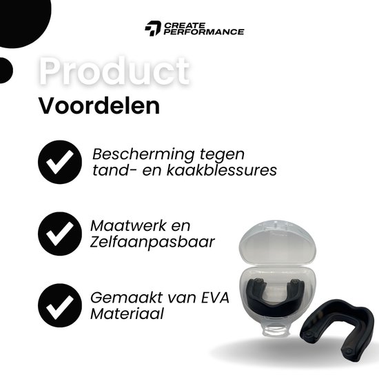 CREATE PERFORMANCE - Gebitsbeschermer Vechtsport - Bitje - Boksen ...