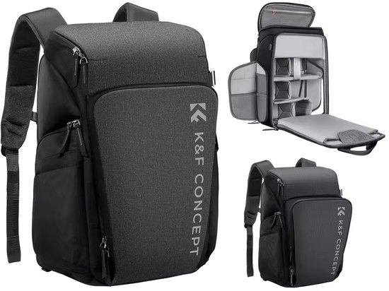 K&F Concept Alpha Air Backpack 25L - Camera Rugzak Fototas | bol