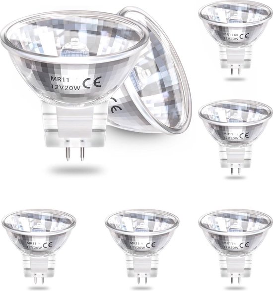 6x GU4 LED spotjes 12V - 2W vervangt 20W - Warm wit - 6PACK | bol
