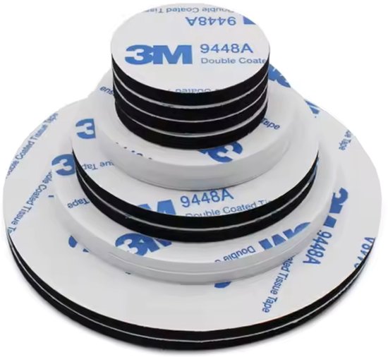 3M 9448a Dubbelzijdig 1mm Dik Acryl schuim Zelfklevende Montage Tape / Dubbel Gecoat... | bol