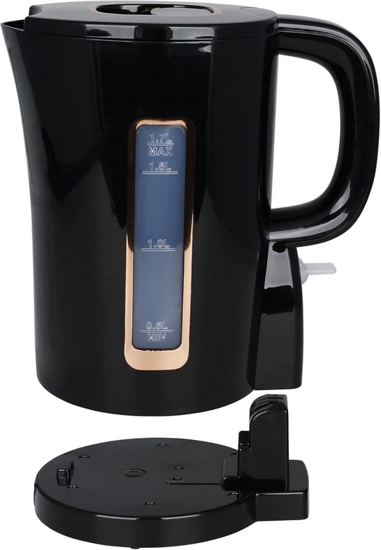 Elektrische Waterkoker - 1.7L - Automatisch Uitschakelen - Snel Verwarmen - 2200W -... | bol