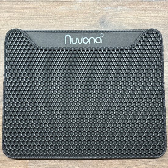 Nuvona kattenbak mat - 40 x 50 cm - Zwart | bol