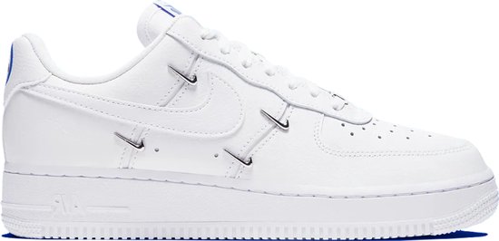 Nike Air Force 1 LX White Metallic Swooshes (Maat 38,5 / US 7,5) | bol