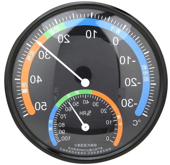 Indoor Outdoor Thermometer Hygrometer - Temperature Humidity Meter ...
