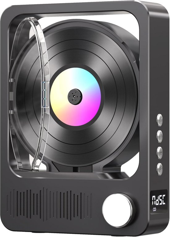 Draagbare CD-speler met Bluetooth en Afstandsbediening - Muziekspeler ...