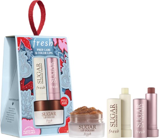 Fresh Prep, Care, and Color Lips Gift Set | bol