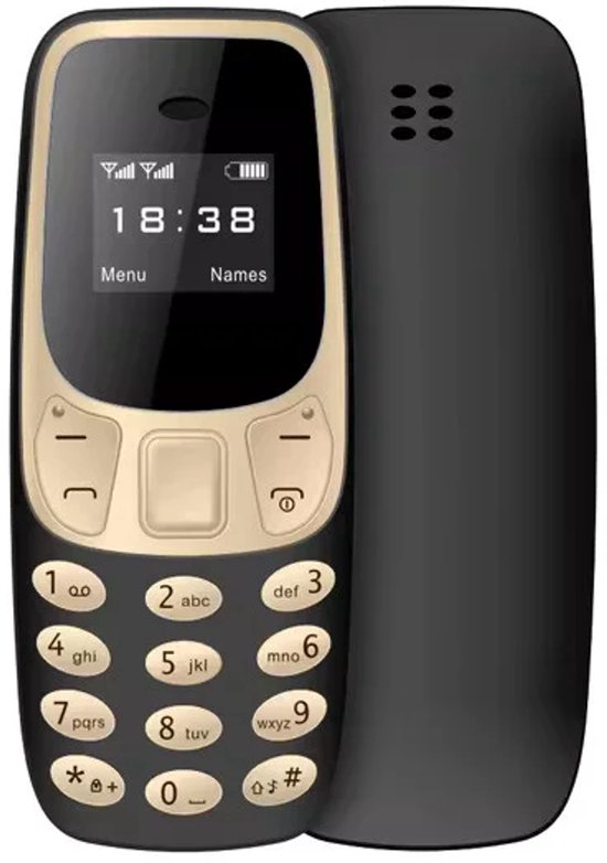 BM10 Mini Telefoon – Dual SIM – Compacte GSM – Bluetooth – Los Toestel ...