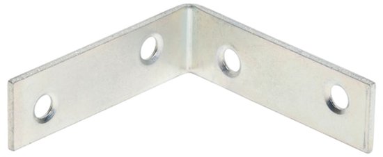 Wurth - Stoel- en kisthoekijzer staal verzinkt - Hoekijzer x 50 st | bol