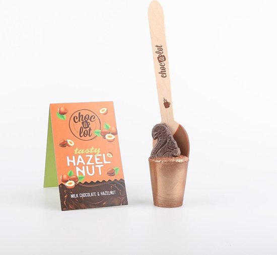 Choc a Lot Tasty Hazelnut - Chocolade spoon - 3 stuks | bol