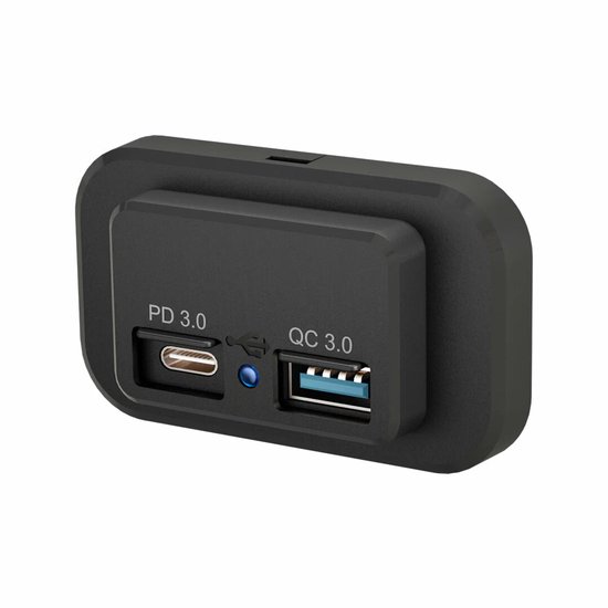 Opbouwstopcontact - POUSB-4QC USB/USB-C stopcontact QC3.0 - Auto/Boot ...
