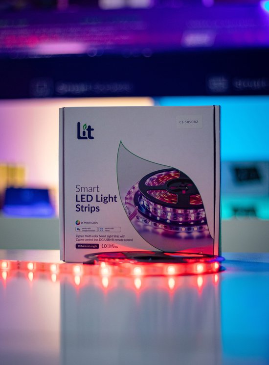 Lit -Smart LED Light Strips -Wi-fi and Bluetooth - 16 million colors ...