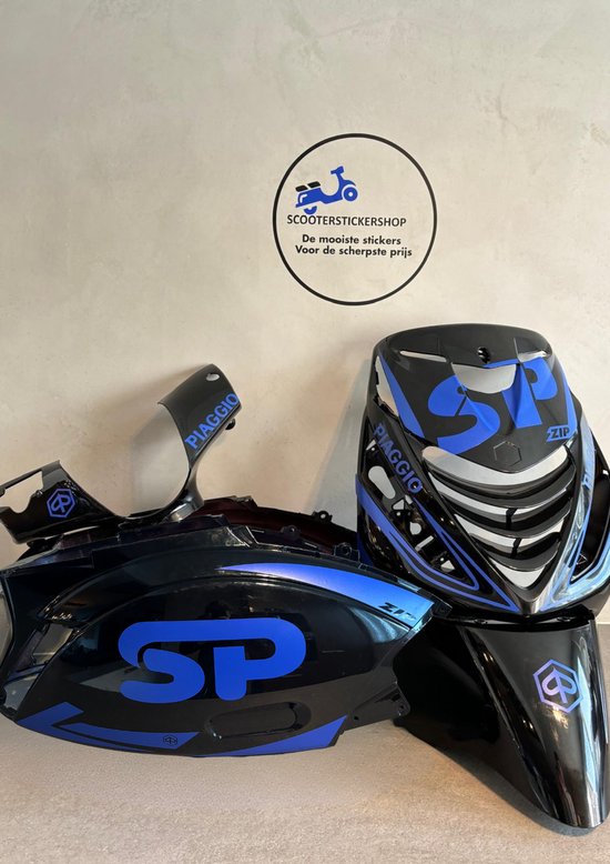 Zip SP S set - Stickerset Zip - Scooterstickers - Piaggio Zip SP ...