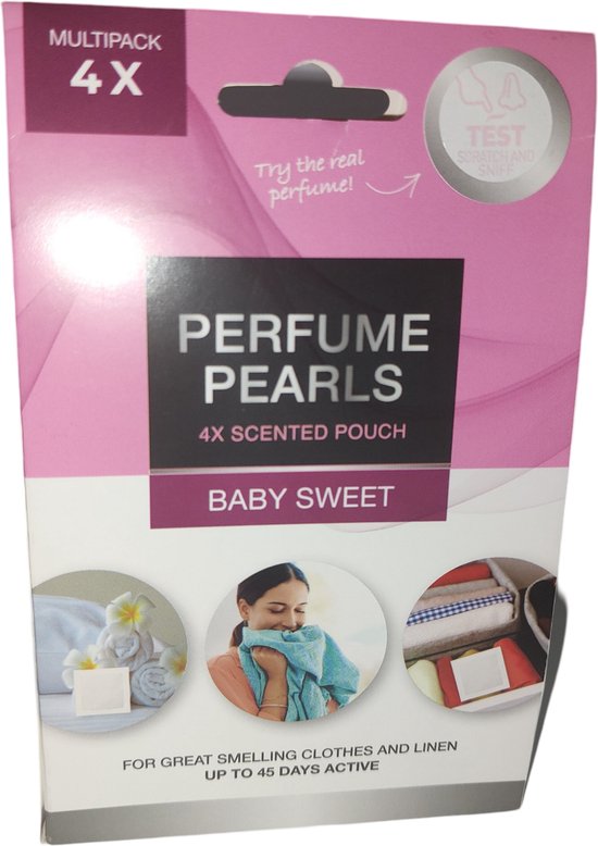 PERFUME PEARLS | Scent Pouch | geurzakjes |BABY SWEET| Geurbuiltjes ...
