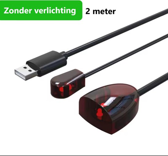 IR Extender geschikt voor merken als Amino, Arris 2mtr zonder ...