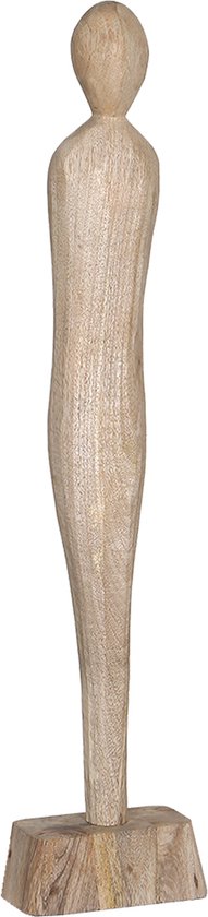 by Mooss - Pop - Beeld - Hout - Sunburn - Naturel - Houtstructuur | bol