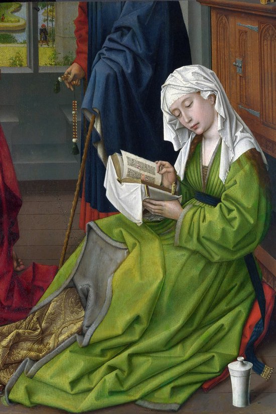 Rogier van der Weyden - The Magdalen Reading - De Magdalen lezend (1438 ...